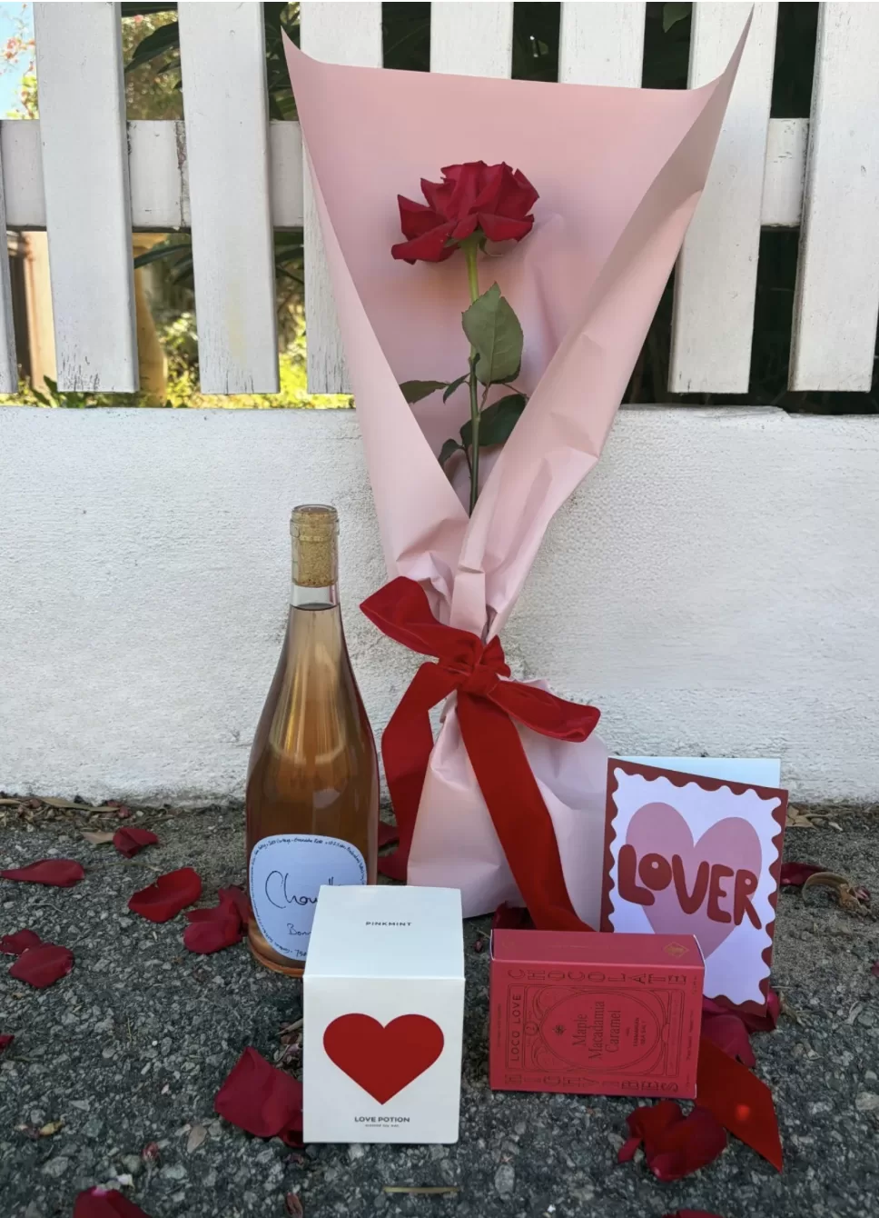 Single Stem Red Rose + Extra Spoilt Bundle - My Flower Room